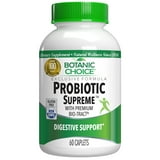 Botanic Choice Probiotic Supreme™ Digestive Dietary Supplement, 60 ...