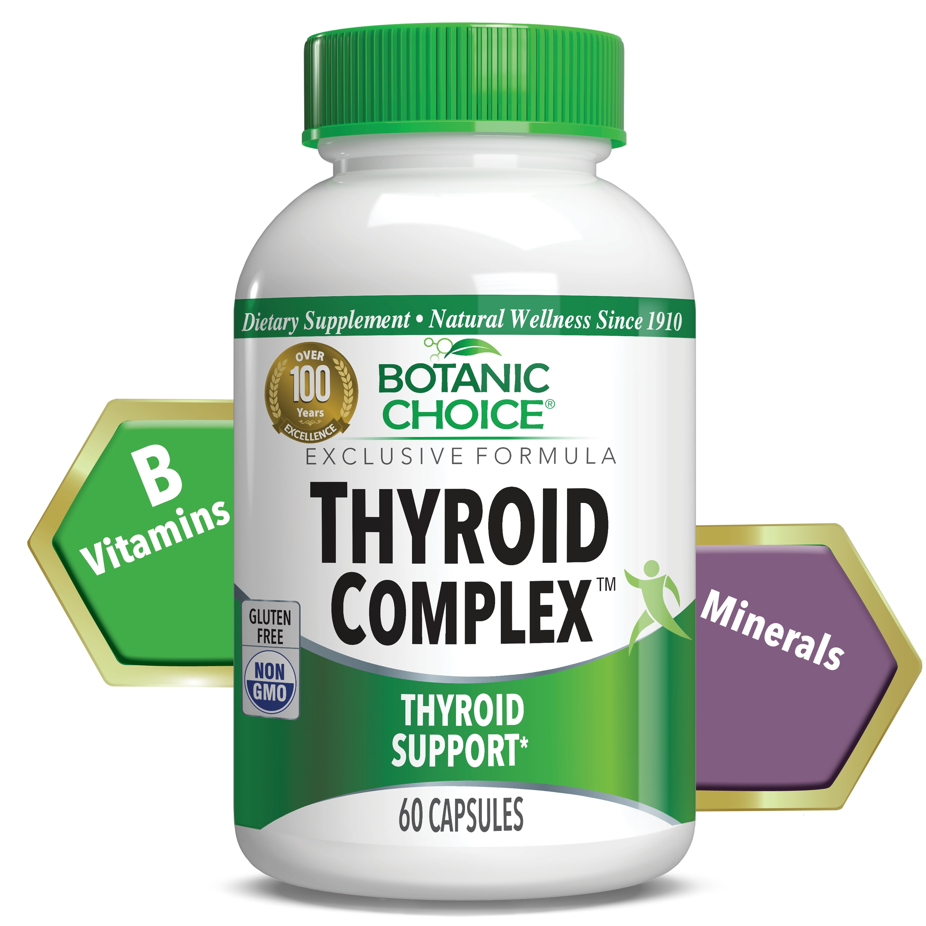 Botanic Choice Thyroid Complex™ Dietary Supplement, 60 capsules ...