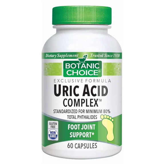 Botanic Choice Uric Acid Complex™ Gout Relief & Joint Comfort ...