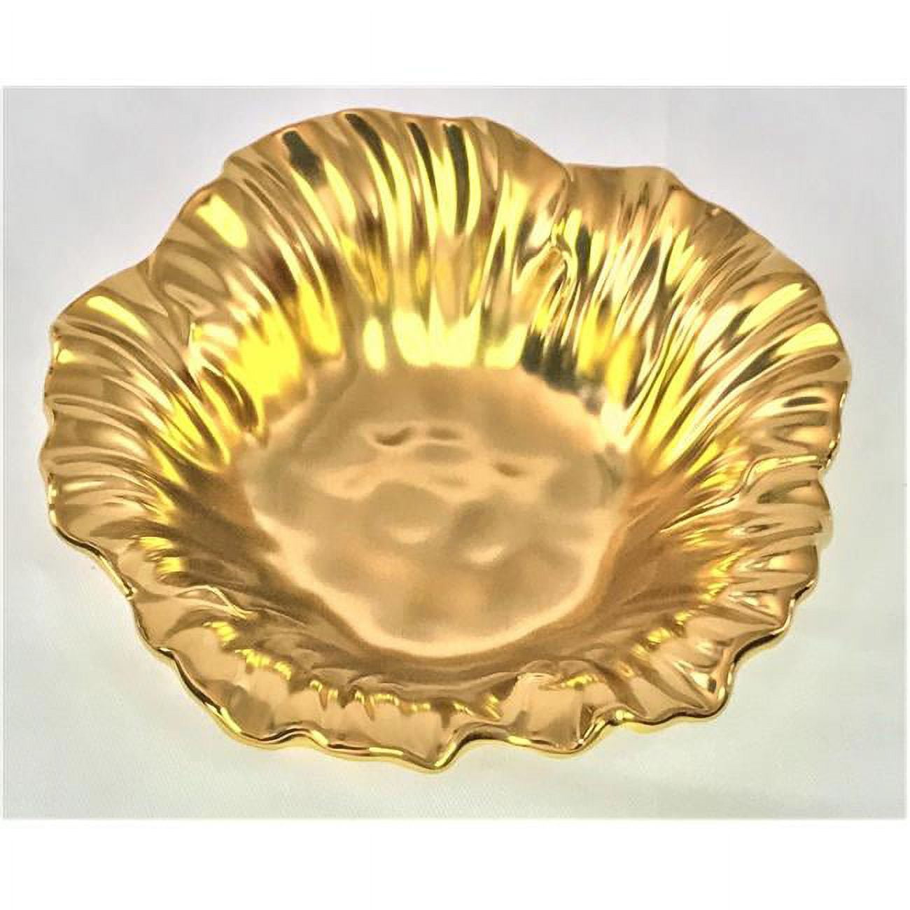 Botanic Collection Titanium Porcelain Sunflower Bowl 9' - Walmart.com