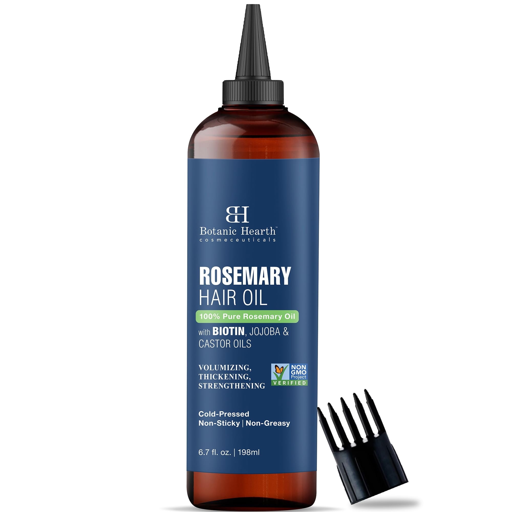 Botanic Hearth Essential Natural Cold Press Rosemary Oil for Hair ...