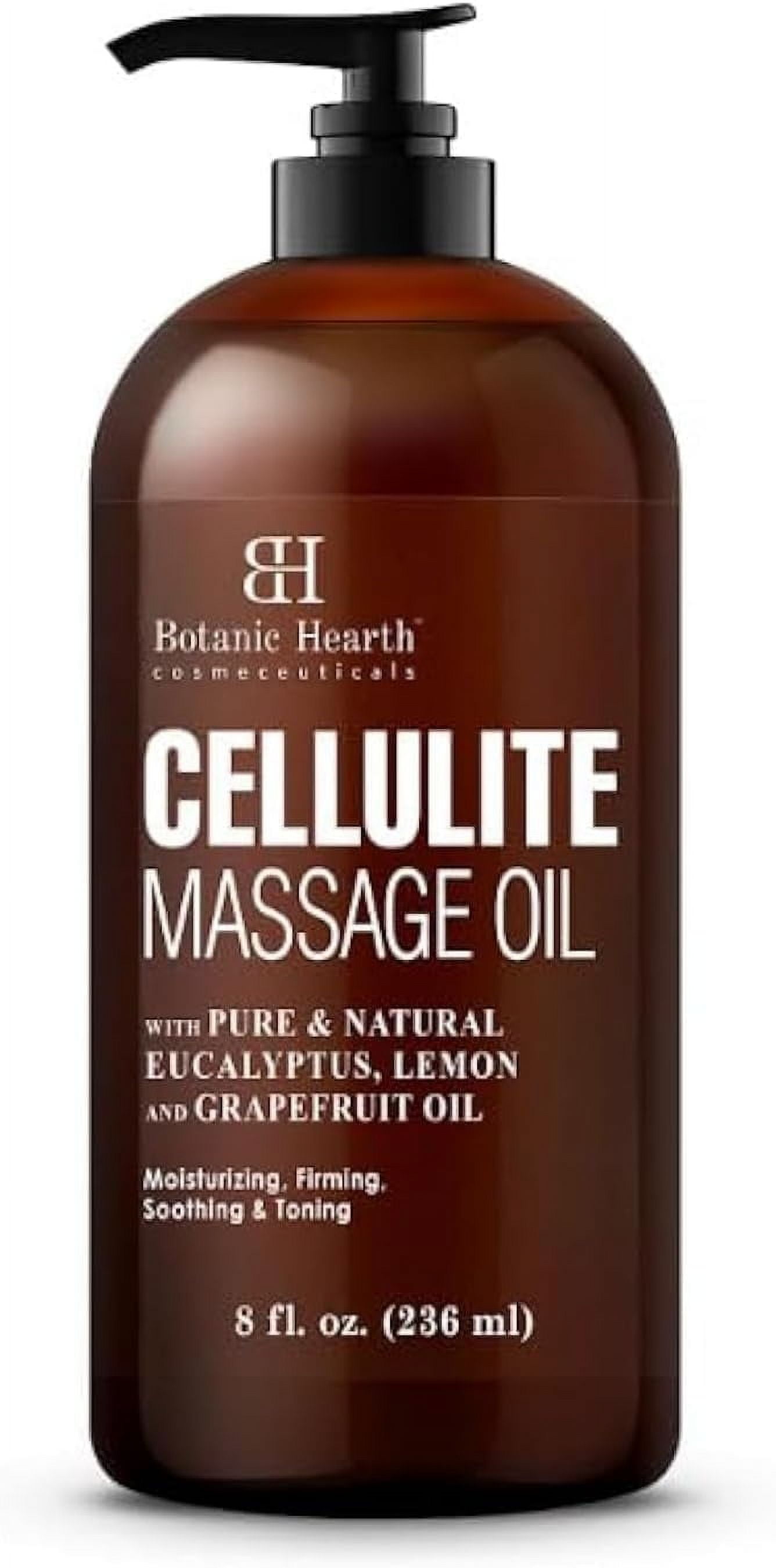 Botanic Hearth Cellulite Massage Oil - Cellulite Oil for Thighs ...