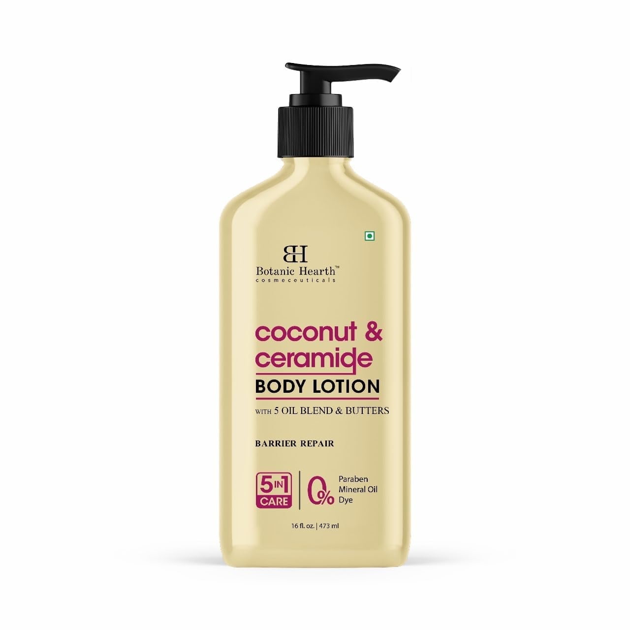 Botanic Hearth Coconut & Ceramide Body Lotion | Barrier Repair with 5 ...