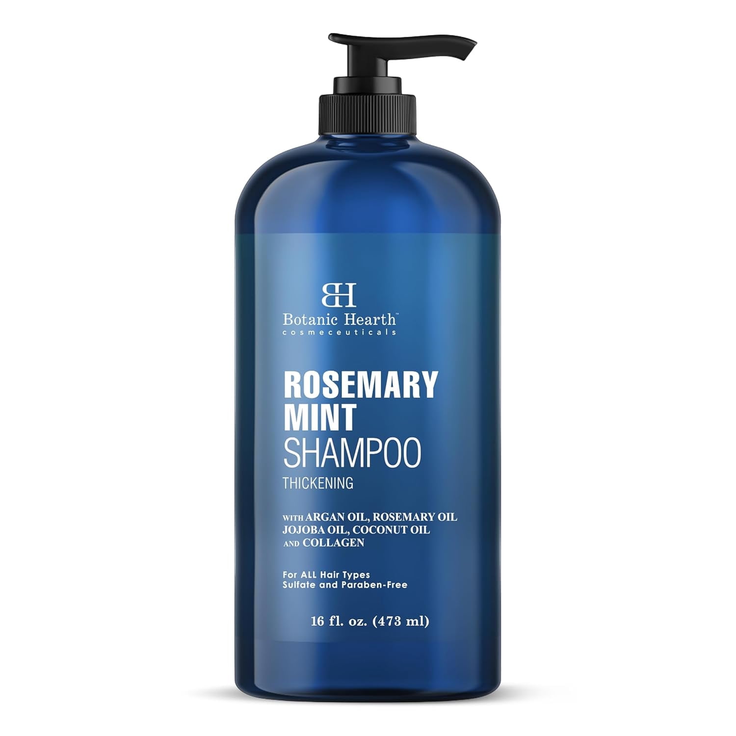 Botanic Hearth Rosemary Shampoo 16 oz Sulfate-Free with Biotin & Mint ...