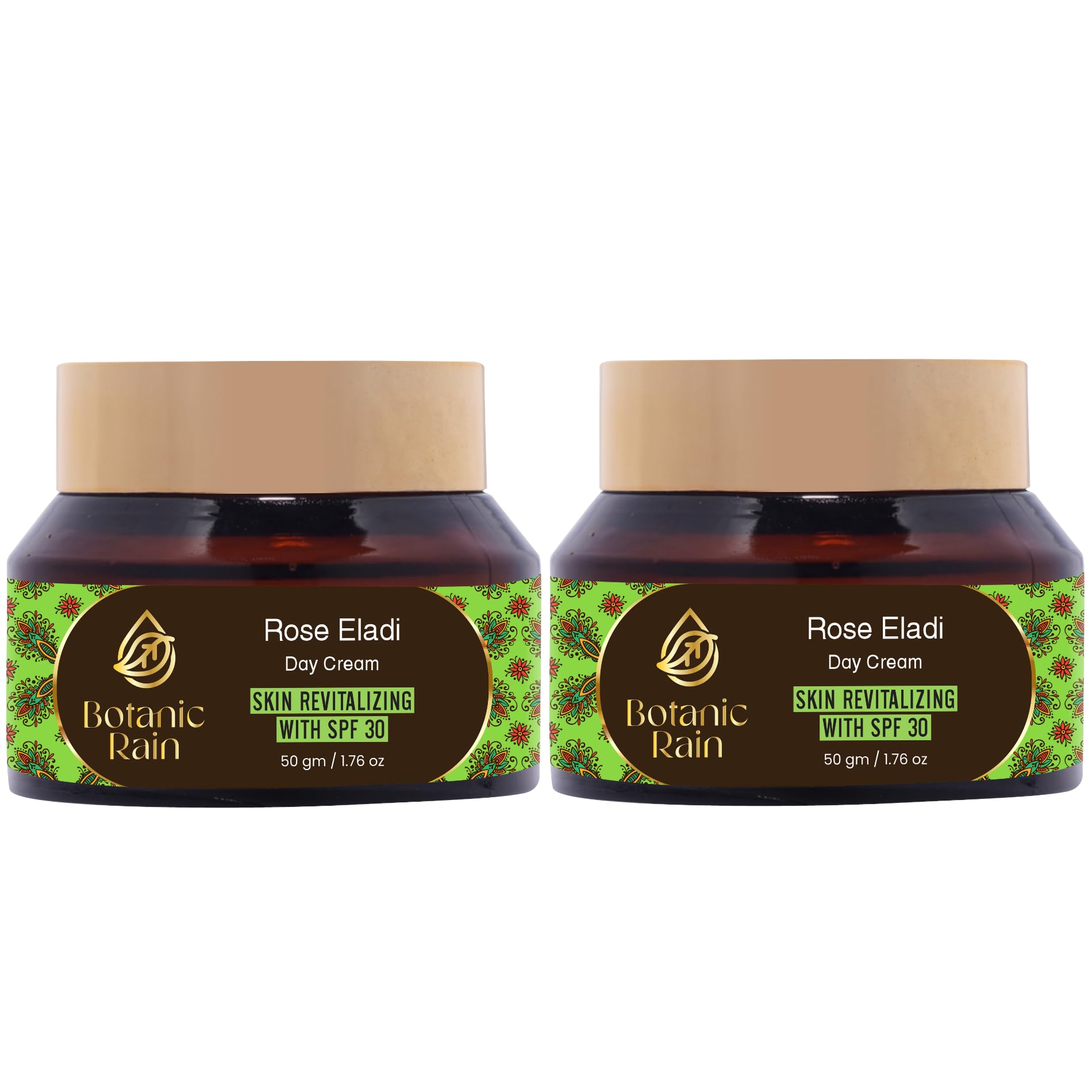 Botanic Rain Natural Face Moisturizer With SPF 30 With Rose And Eladi ...