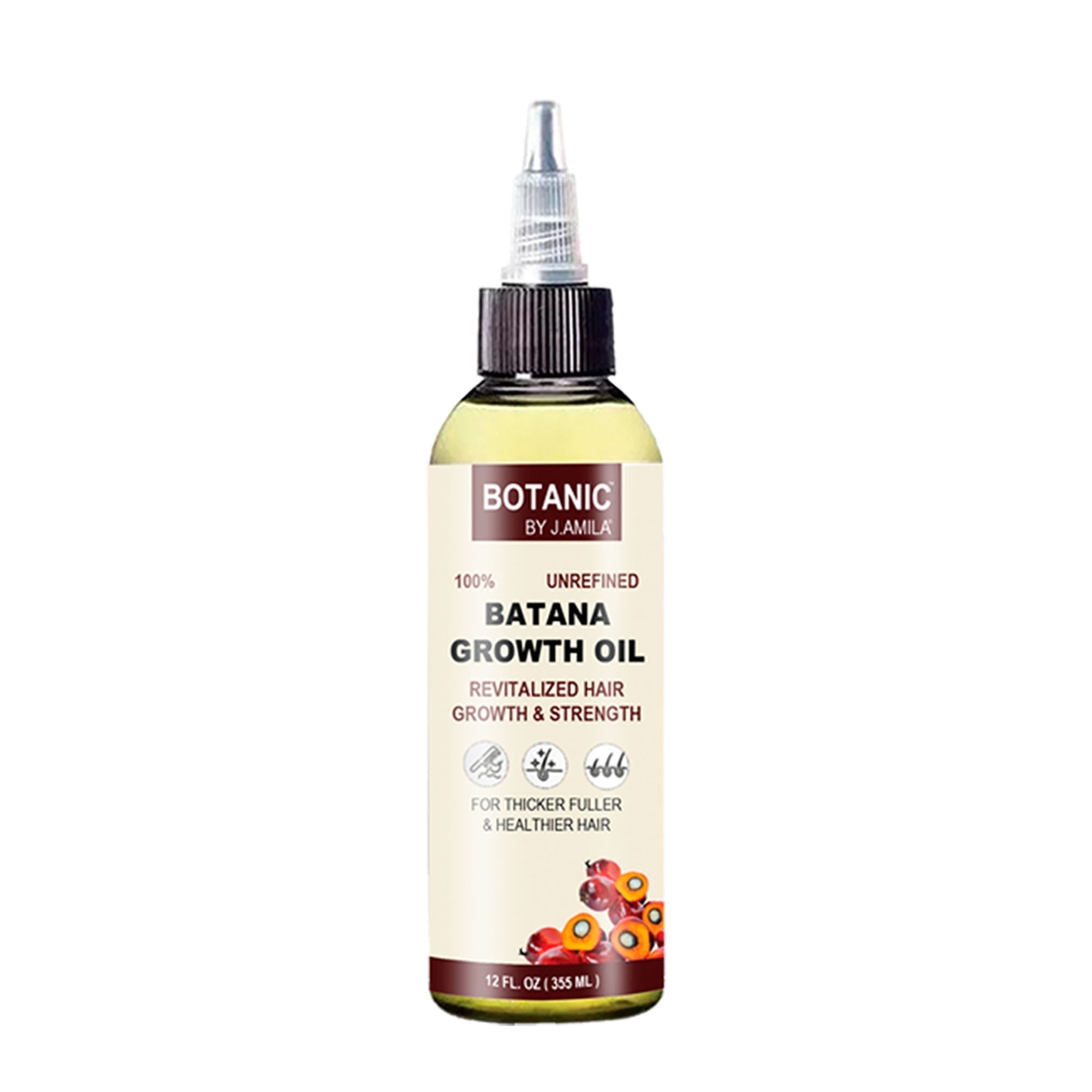 Botanic by J.AMILA Batana Growth Oil 4 Fl Oz - Revitalize & Strengthen ...
