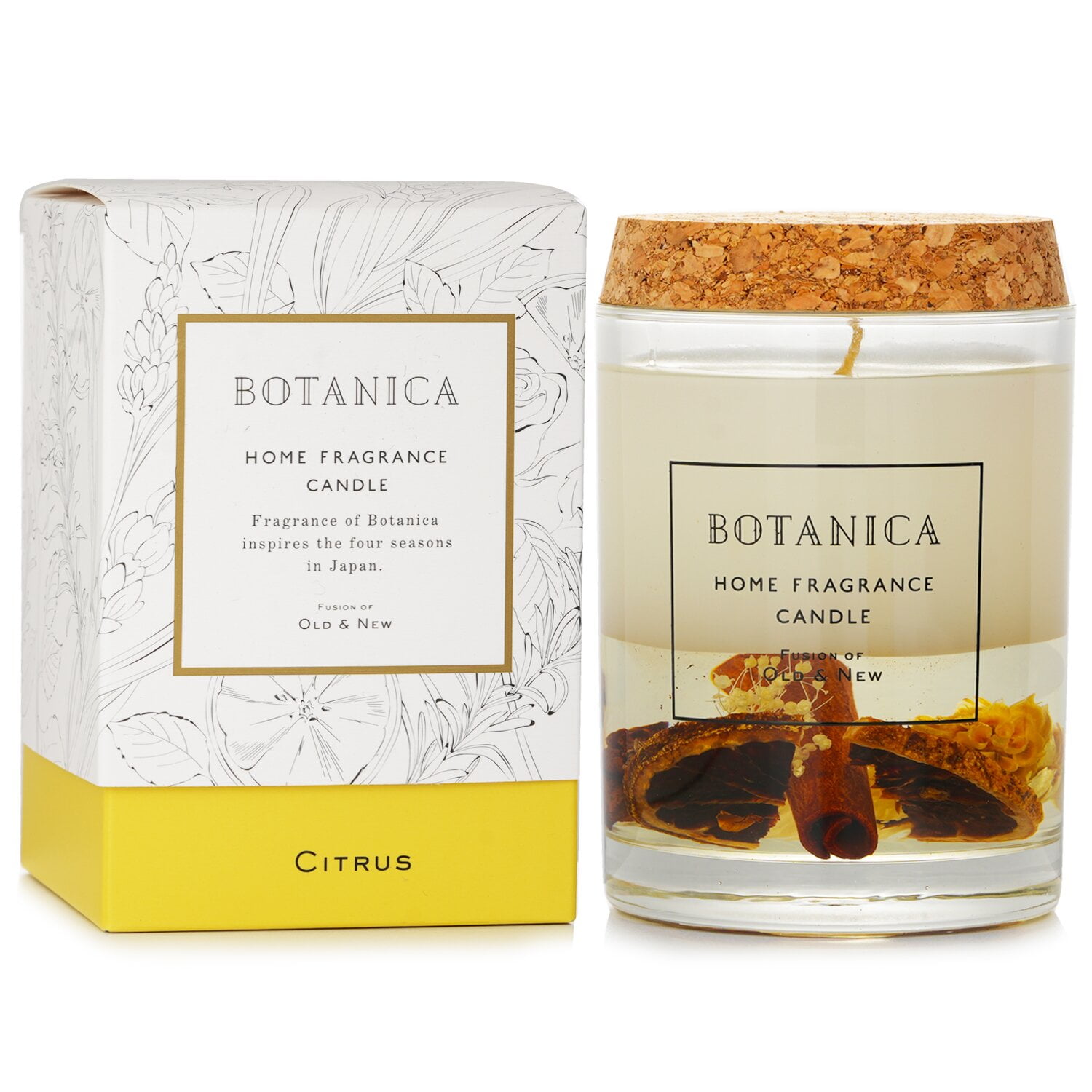 Botanica Home Fragrance Candle Citrus 220g/7.8oz - Walmart.com