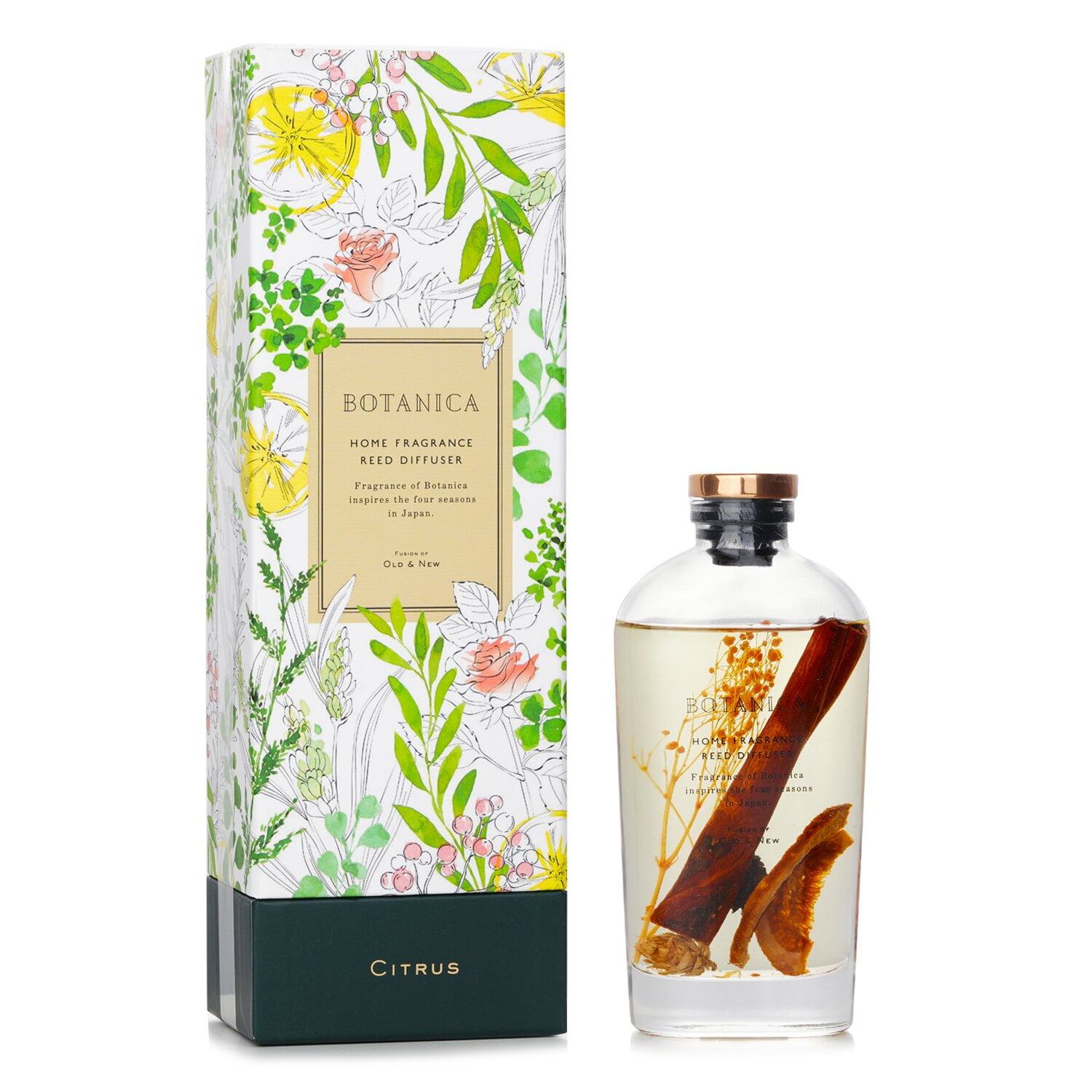 Botanica Home Fragrance Reed Diffuser - Citrus - Walmart.com