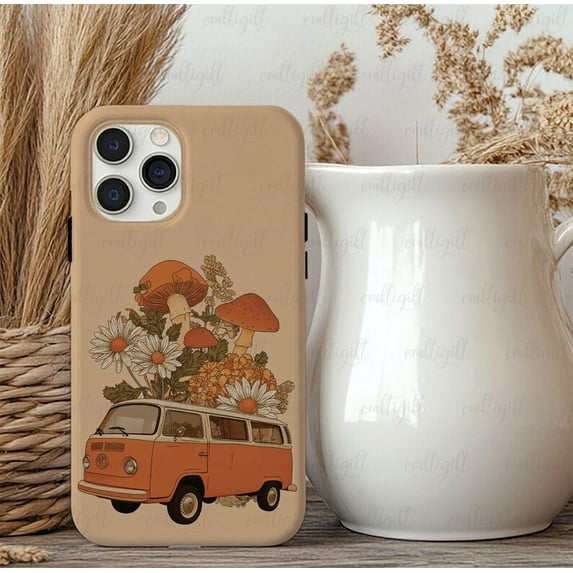 Botanical Autumn Aesthetic iPhone Case - Fall Harvest Floral 11-16 ...