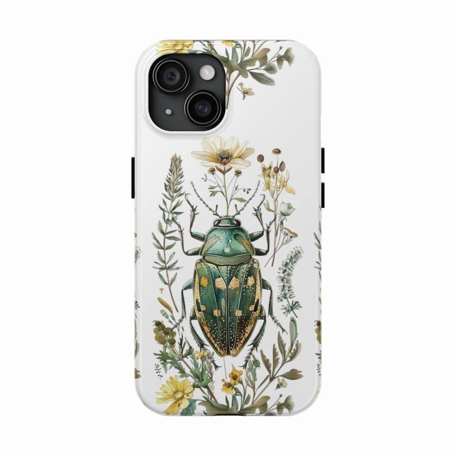 Botanical Beetle Vintage Art Insect Nature Floral G512 Compatible Phone ...