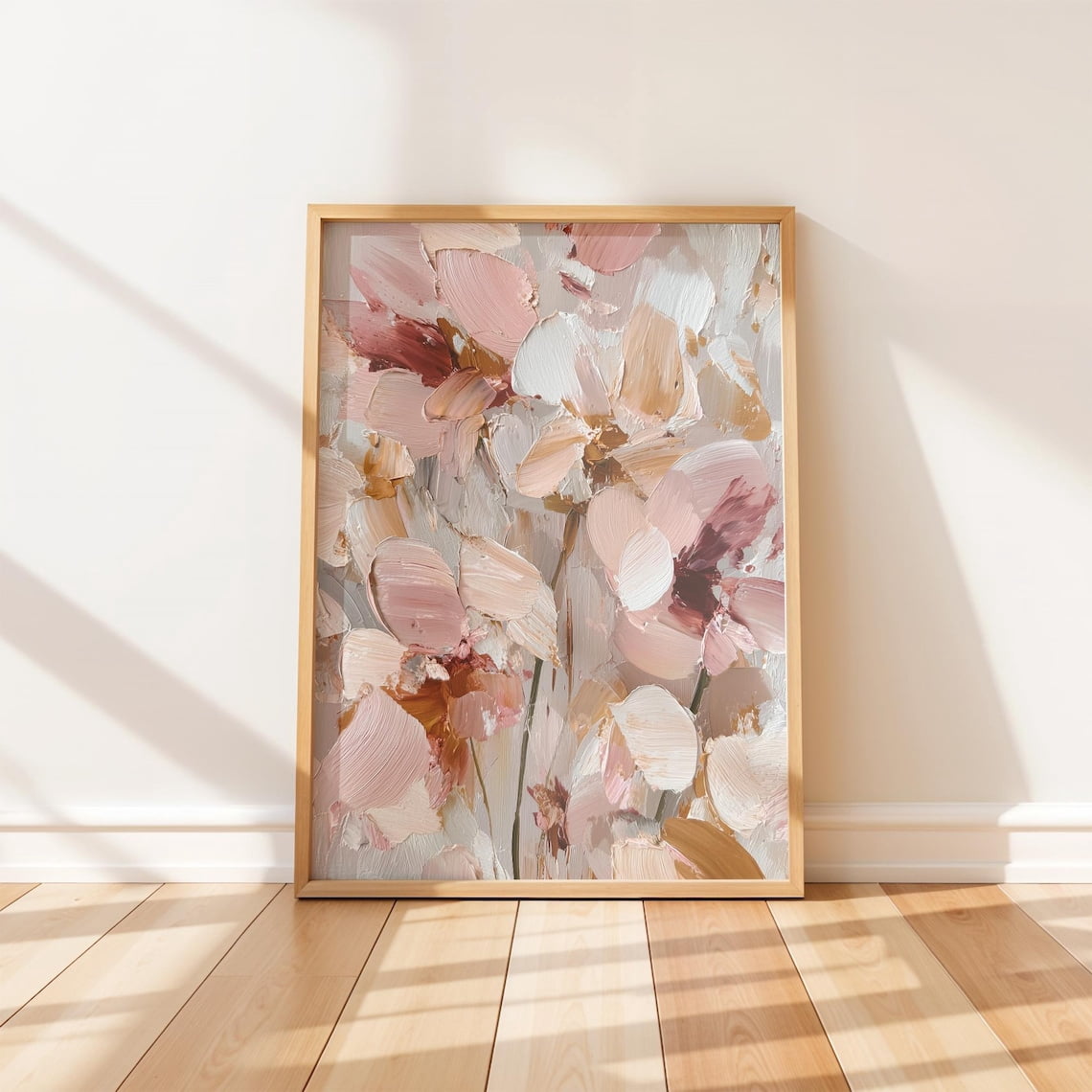 Botanical Blush Floral Unframed Paper Print - Walmart.com