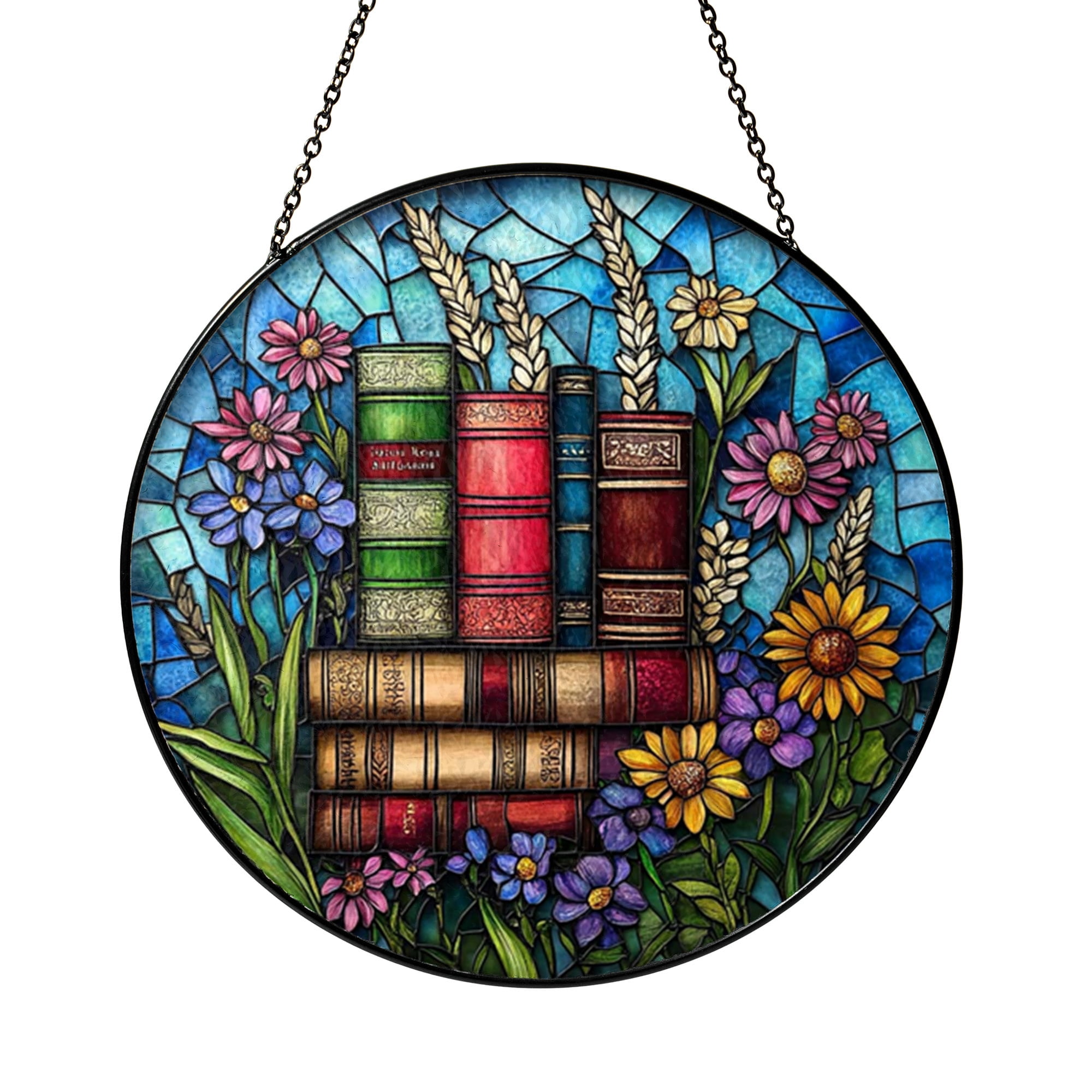 Botanical Book Acrylic Window Decor – Artistic Hanging Design - Walmart.com