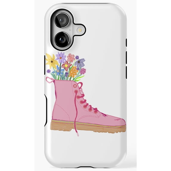 Botanical Boots Whimsical Nature Floral Art Design Phone Case for ...