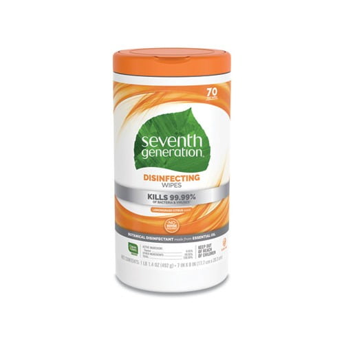Botanical Disinfecting Wipes 7 x 8, 70 Count, 6/Carton - Walmart.com