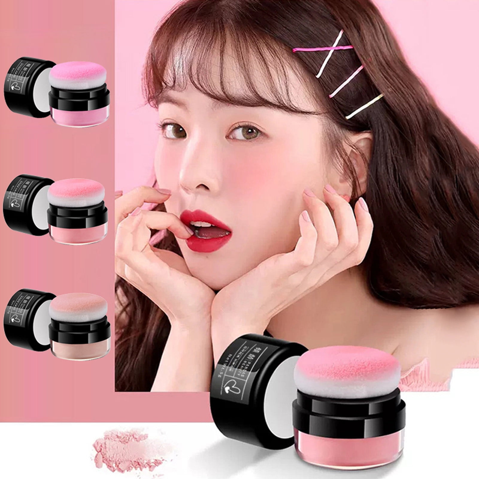 Botanical Extracts Blush Makeup, Powder Blush, Buildable Coverage ...