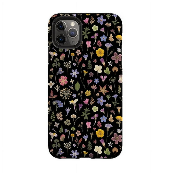 Botanical Floral Meadow Spring Bloom Artwork iPhone Case 17 16 15 14 13 ...