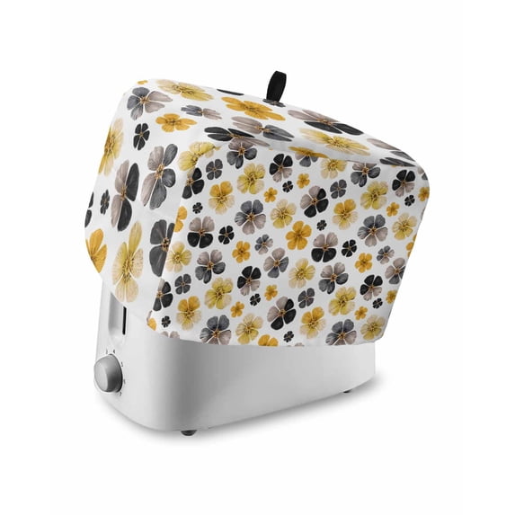 Botanical Flowers Small Toaster Cover 2 Slice, Kitchen Appliance Covers ...