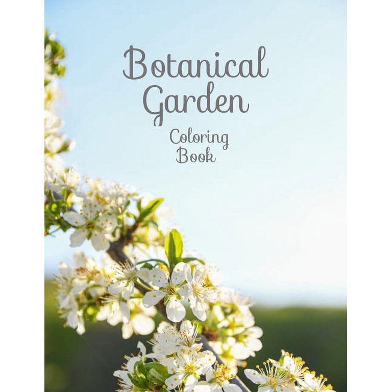 garden coloring pages easy