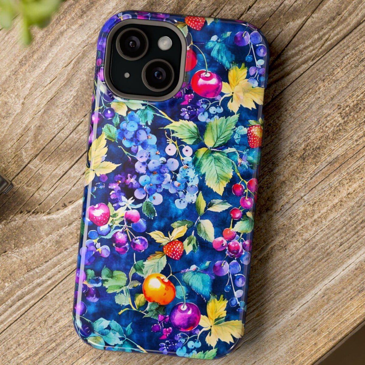 Botanical Garden Cottagecore Berry Pattern Case for 17 16 15 14 13 12 ...