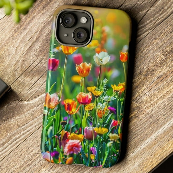 Botanical Garden Floral Spring Flowers Case for 17 16 15 14 13 12 11 ...