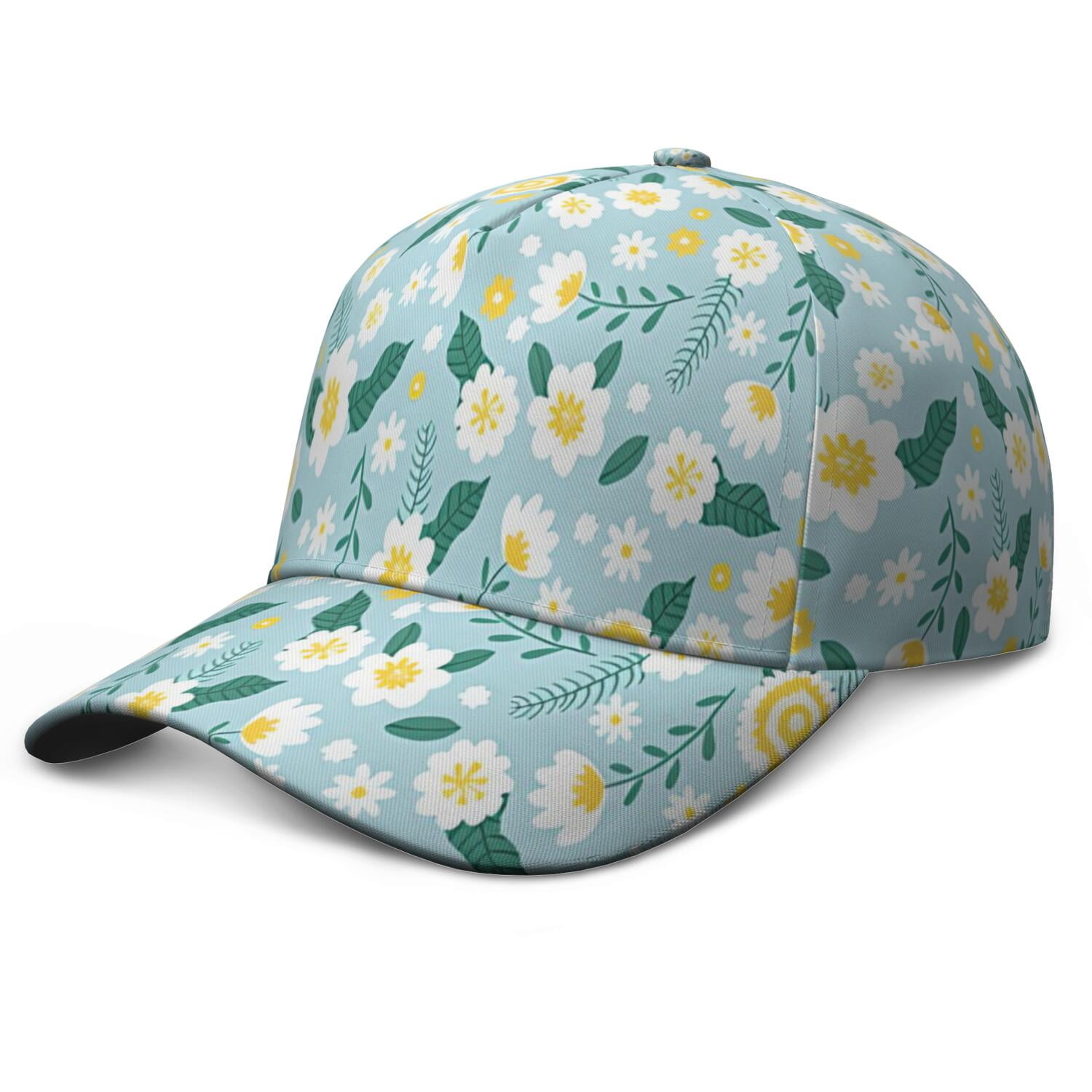 Botanical Garden Print Dad Hat Adjustable Snapback Unisex Casual Cap ...