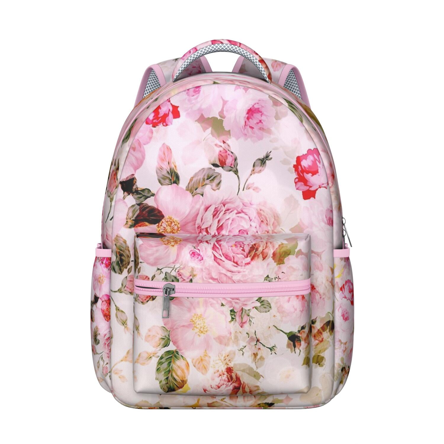 Botanical Garden Print School Backpack - Waterproof Ergonomic Backpack ...