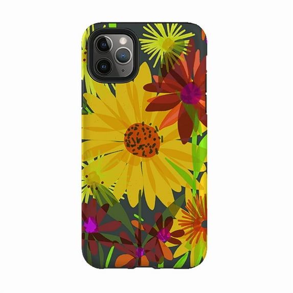 Botanical Garden Sunflowers Art Phone Case for iPhone 11 12 13 14 15 16 ...
