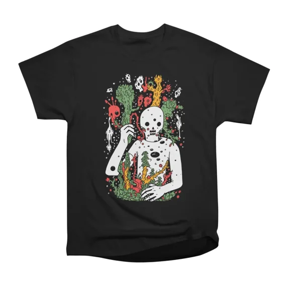 Botanical Ghost of the Forest T-Shirt Tee Gift For Him Merch For Her ...