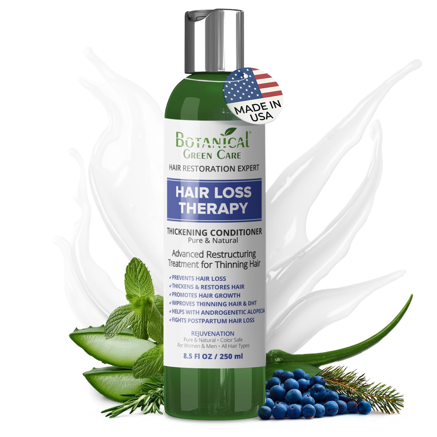 Botanical Green Care Thickening & Volumizing Hair loss Conditioner for ...