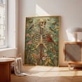 Botanical Human Skeleton Human Body Anatomy s Educational Medical ...