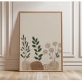 Botanical Kitchen Minimalist Food Bread Plant Illustration Scandinavian ...