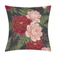 Botanical Lush Peony And Fern with RaspberriesSoft & Durable 2-Pack ...