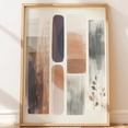 Botanical Minimalist Mid Century Multi Panel Unframed Paper Print ...