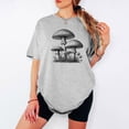 Botanical Mushrooms Womens T-Shirt Forest Fungi Nature Tee - Walmart.com
