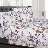 Micro Flannel® Printed Color Sheet Set, Queen, Cardinals - Walmart.com
