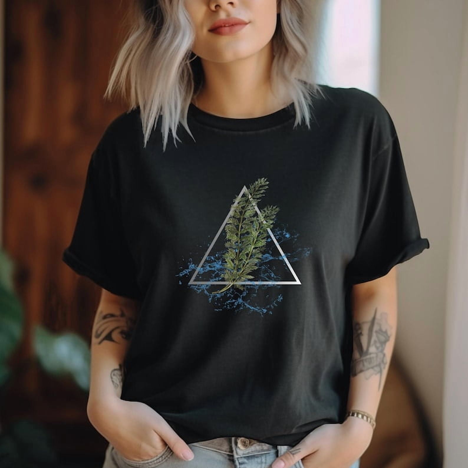 Botanical Plant Shirt, Water Milfoil Aquatic Plants Gift, Lake Life ...