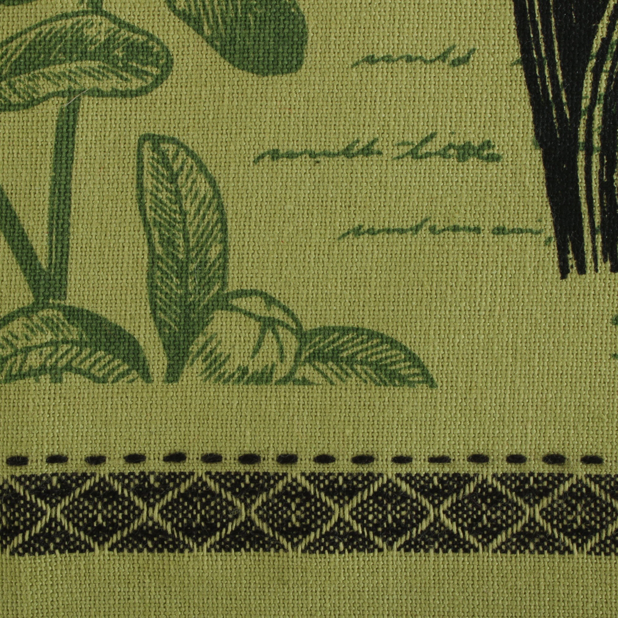 Botanical Print Kitchen Textiles, 18x28", Botanical Flowers, 3 Pieces ...