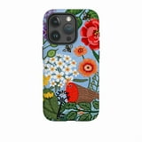 Botanical Secret Garden Floral Pattern Art iPhone Case 17 16 15 14 13 ...