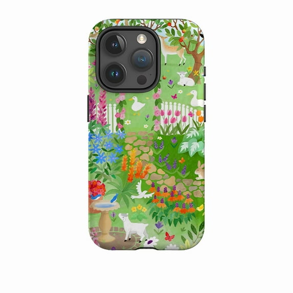 Botanical Spring Floral Bloom Season Artwork iPhone Case 17 16 15 14 13 ...