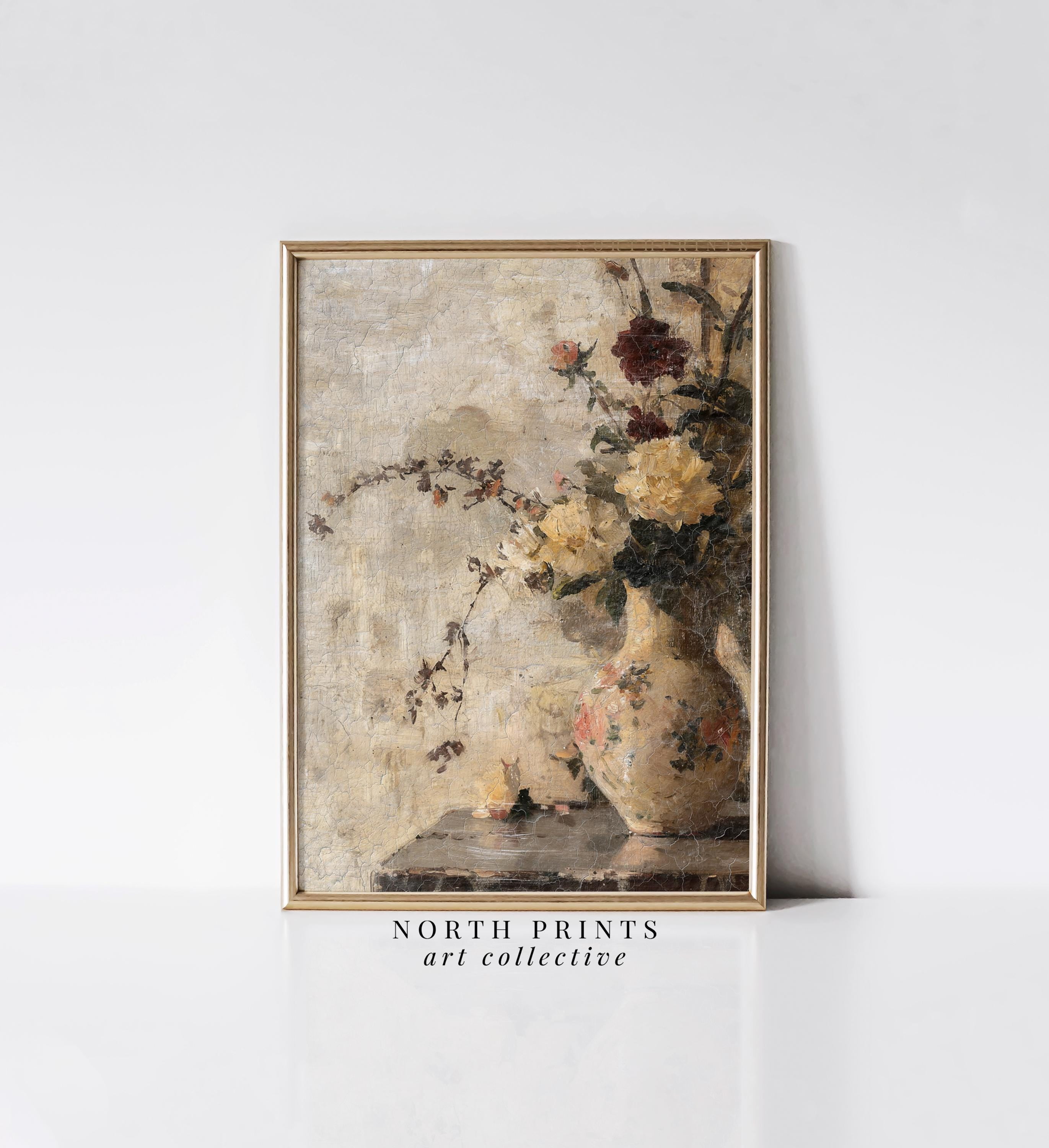 Botanical Still Life : French Country Cottage Decor 8-89 UNFRAMED ...
