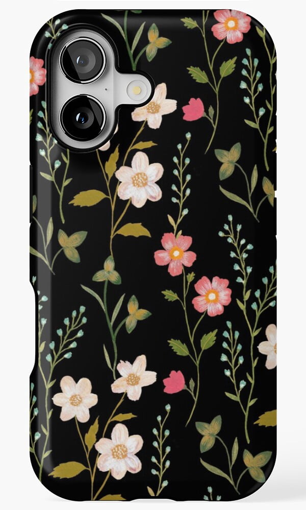 Botanical Study Plant Science Illustration Phone Case for iPhone 17 16 ...
