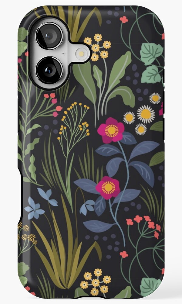 Botanical Study Vintage Science Nature Art Design Phone Case for iPhone ...