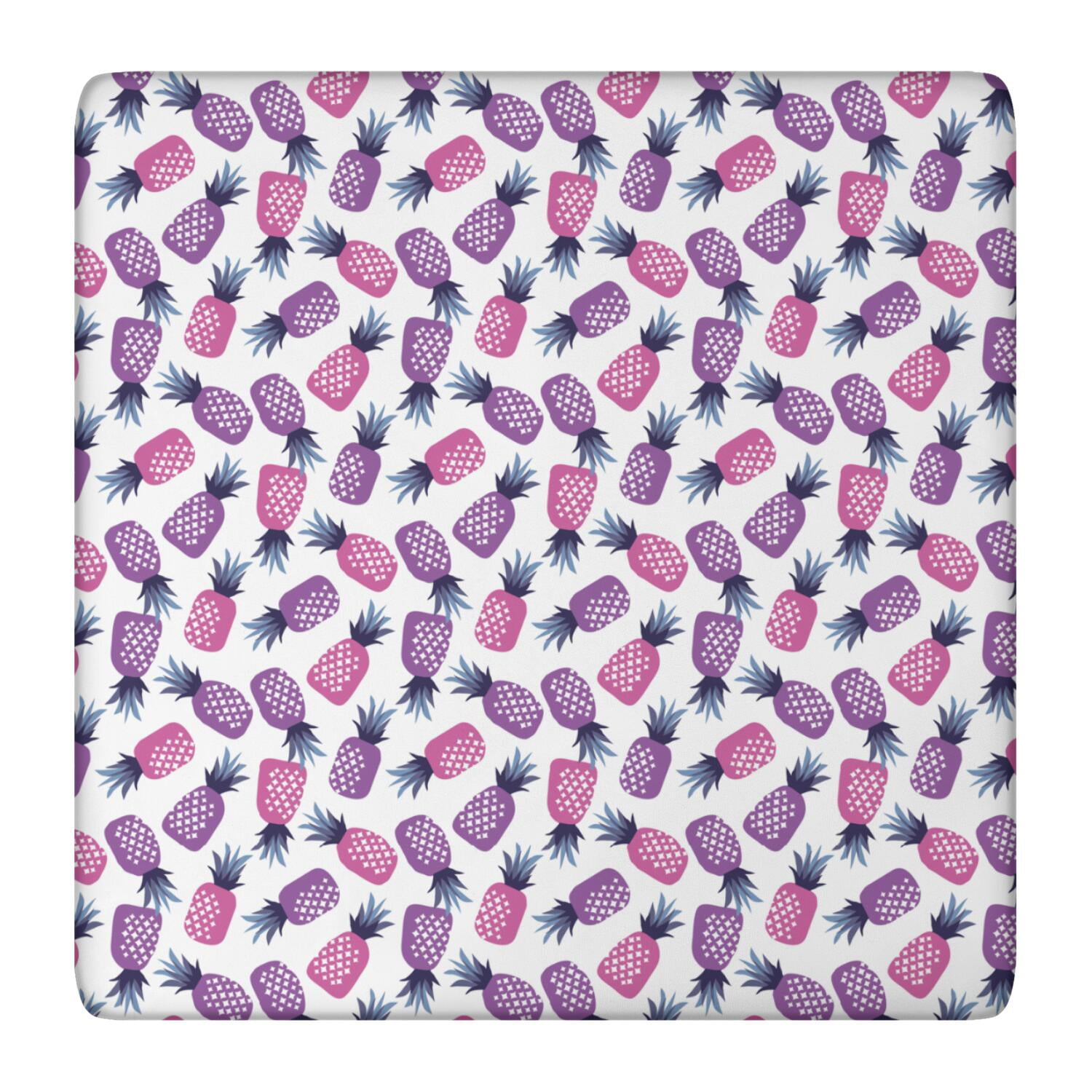 Botanical Tablecloth Tropical Flower and Leaves Design Waterproof Squa ...