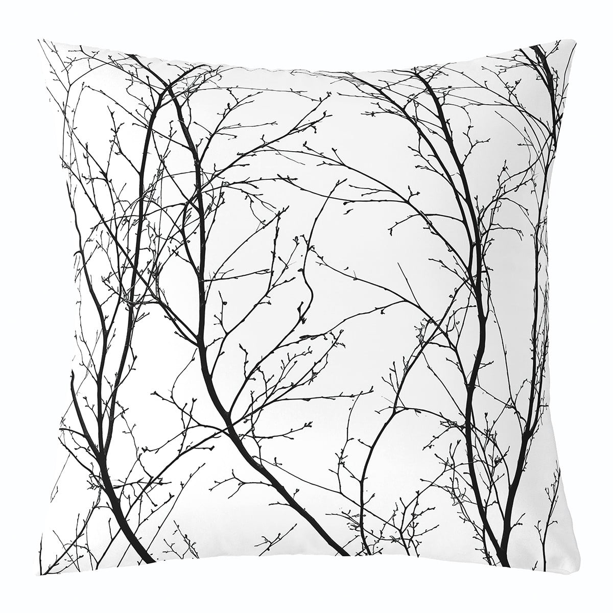 Botanical Trees Throw Pillow Cover 18x18 Inch for Bedroom,Birch Tree ...