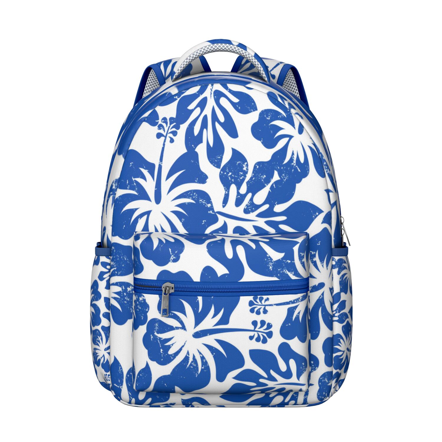 Botanical Tropical Backpack for Students Hawaiian Palm Leaf, Jungle ...