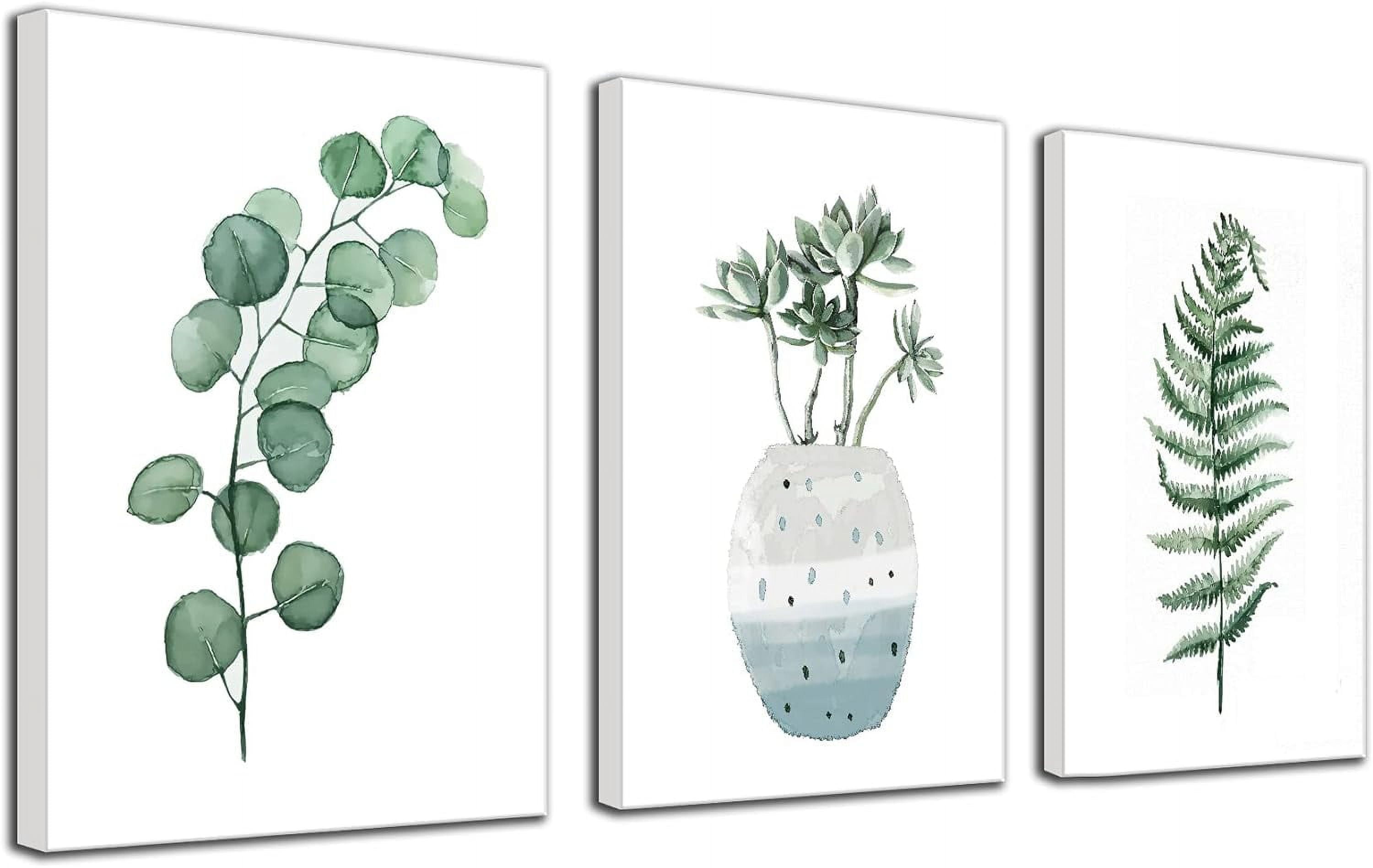 Botanical Wall Art for Bathroom Minimalist Boho Floral Prints Botanical ...