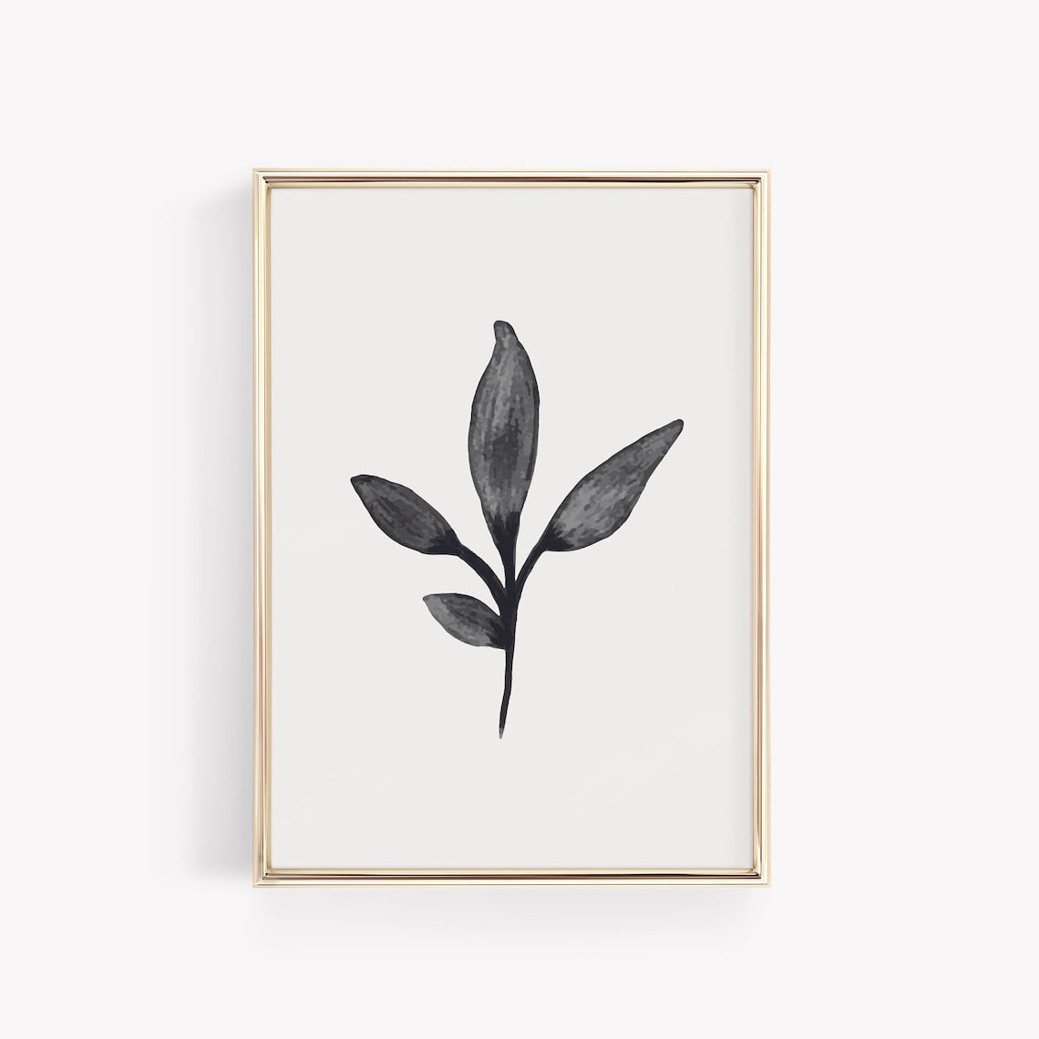 Botanical Wall Art Minimalist Poster Aesthetic Room Decor Trendy ...