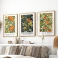 Botanical Wall Art Wildflowers Art Nouveau Modern Minimalist Vintage ...