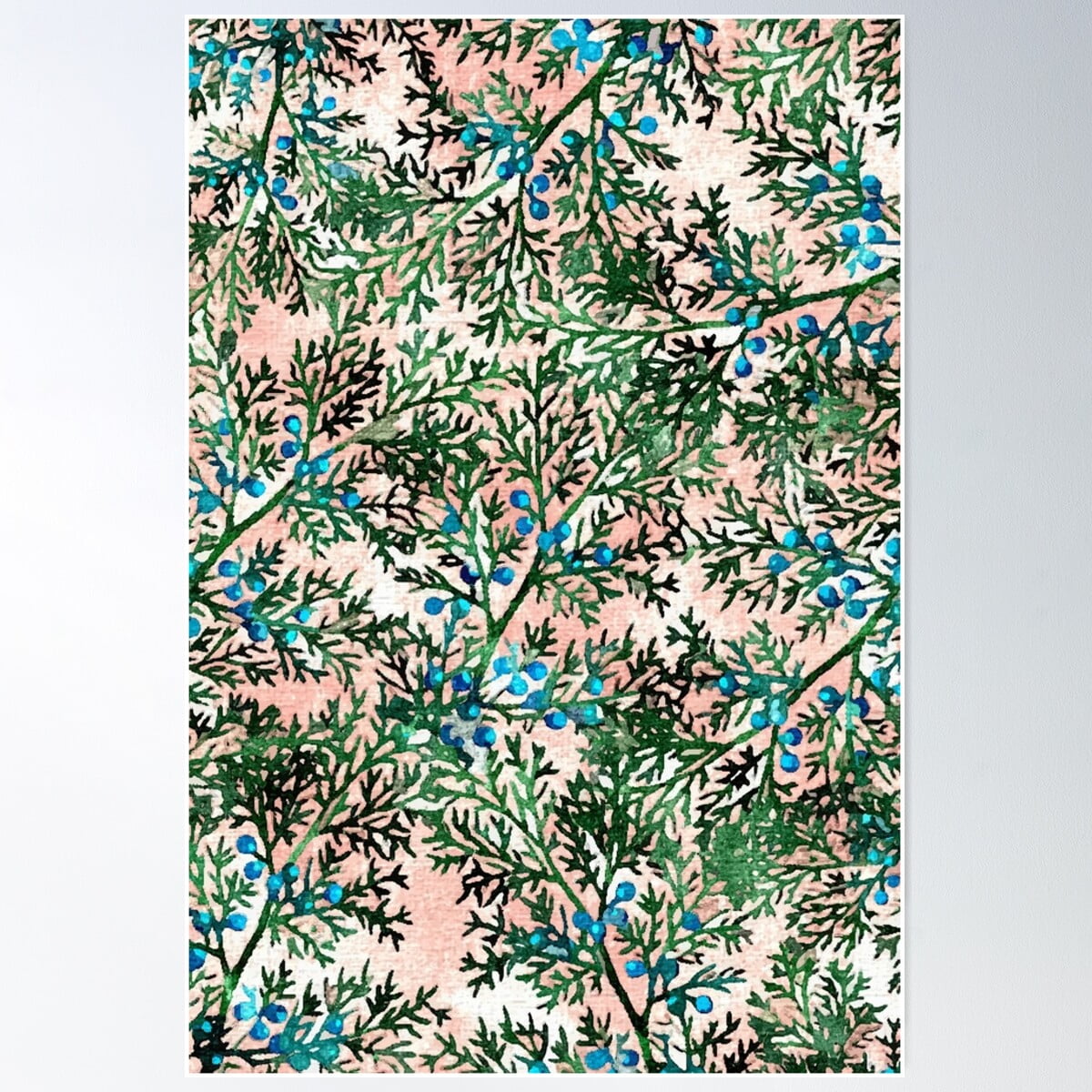 Botanical Watercolor Art #Redbubble #Lifestyle Poster Wall Art, Modern ...