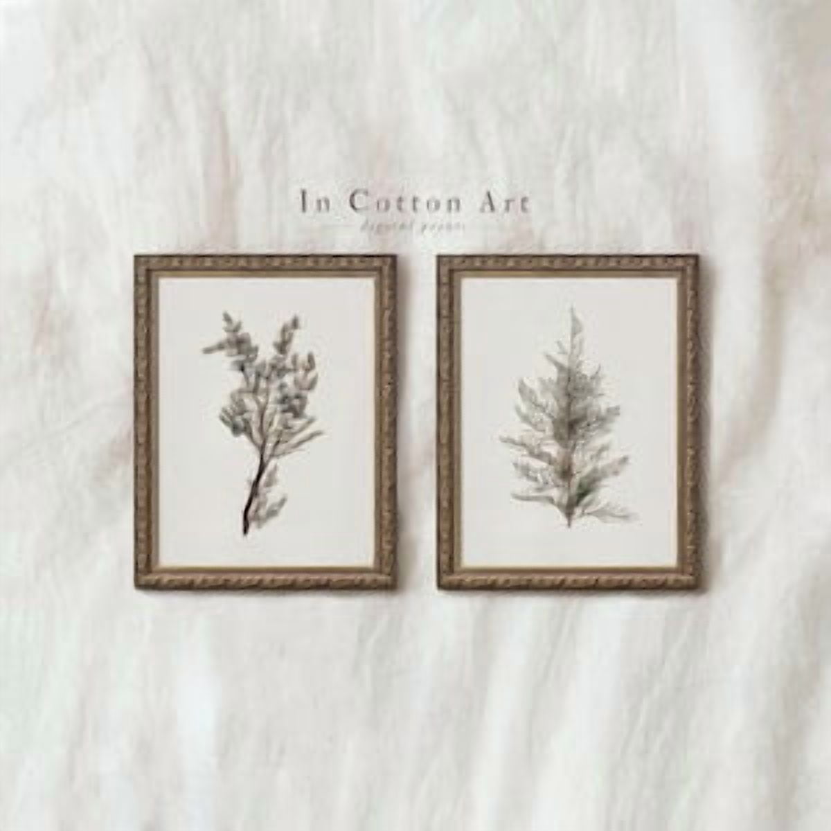 Botanical Winter Art Print SET / Vintage Christmas Holiday Decor ...